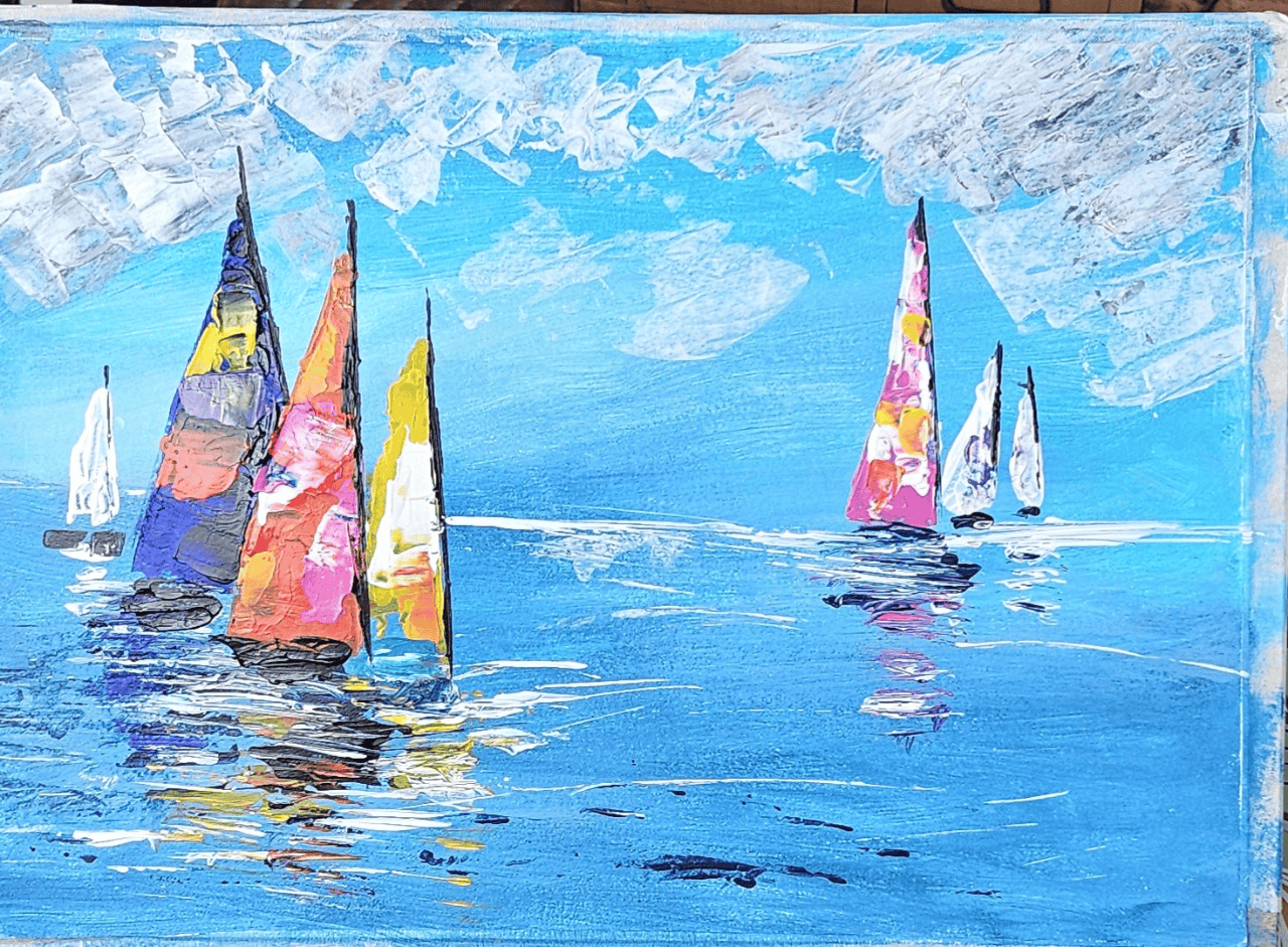 The Open Sea – Tilly Fox Art Studio